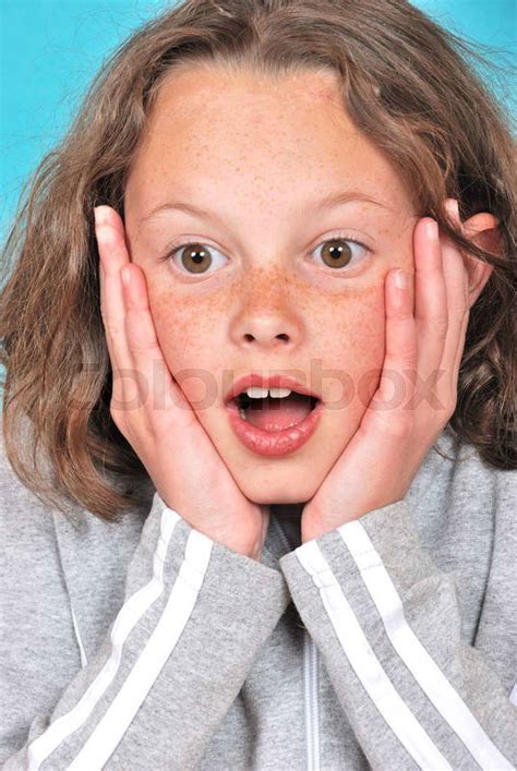 Surprised Girl Colourbox