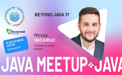 Incremental Development Community On Linkedin Java Tech Java Event Community Itwillbefun