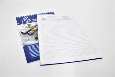 Блокнот на пружині формату А5 Розробка дизайну блокноту