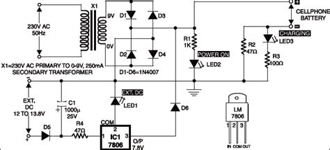 Circuit Diagram For Wireless Mobile Charger