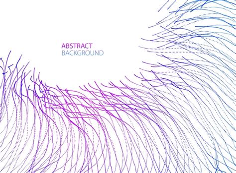 3d 입자 메쉬 배열 흐르는 음파 바람에 투명한 얇은 명주 그물 직물 라운드 포인트 벡터 효과 그림입니다 혼합 메쉬 차분한 편안한 벽지 프리미엄 벡터