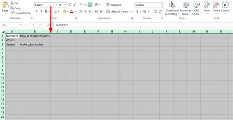 How To Make Excel Cells Bigger Basic Excel Tutorial