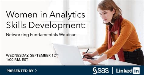 Sas On Linkedin Women In Analytics Networking Webinar