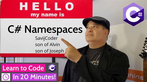 learn to program for beginners c namespaces ep9 learn to code in