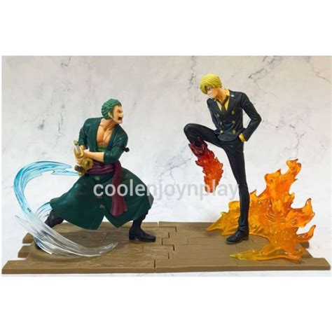 Anime One Piece Zoro Sanji Fighting Ver Action Figure Pvc Figure Not