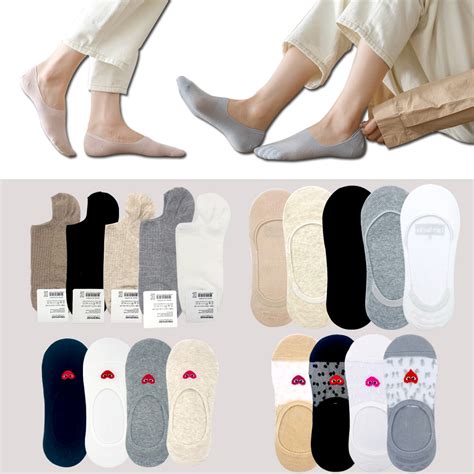 엘롱 남자 여자 덧신양말 10켤레 벗겨지지 않는 덧신 인생 페이크삭스 위시버킷