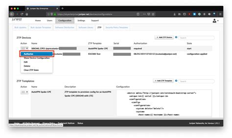 Ztp Juniper Devices With Sky Enterprise Nathan Catania
