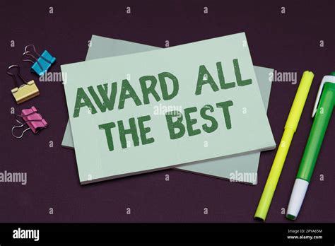 Conceptual Display Award All The Best Business Concept Prize And Other Mark Of Recognition