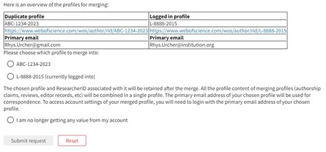 Merging Duplicate Accountsprofiles Web Of Science