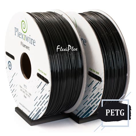 PETG пластик Plexiwire для 3D принтера 300м/0,9кг 1,75мм черный – фото ...