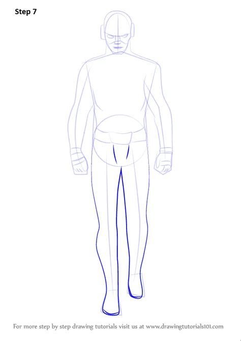 How To Draw Reverse Flash Dc Comics Step By Step