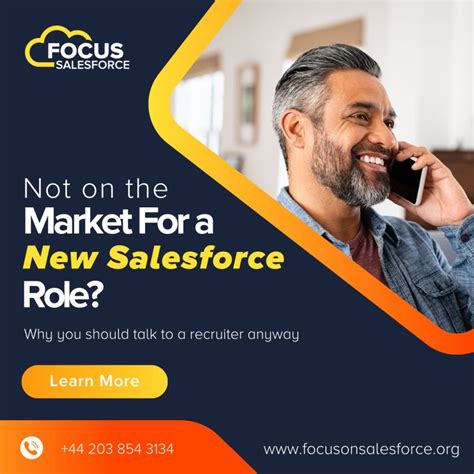 Focus On Salesforce On Linkedin Not On The Market For A New Salesforce Role Why You Should