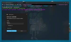 Remote Desktop Connection RDP To Azure Arc Enabled Windows Server Machines Anywhere Thomas
