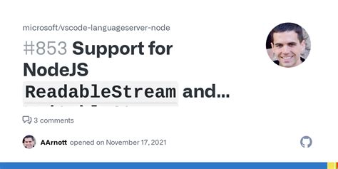 Support For NodeJS ReadableStream And WritableStream Issue Microsoft Vscode