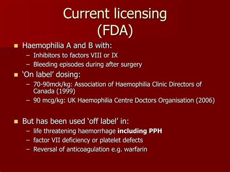 Ppt Recombinant Factor Viia In Obstetric Anaesthesia Powerpoint Presentation Id 3407713