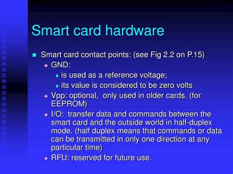 Ppt Java Card Technology Ch02 Smart Card Basics Powerpoint Presentation Id42462