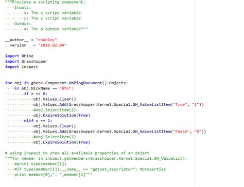 reset value list scripting mcneel forum