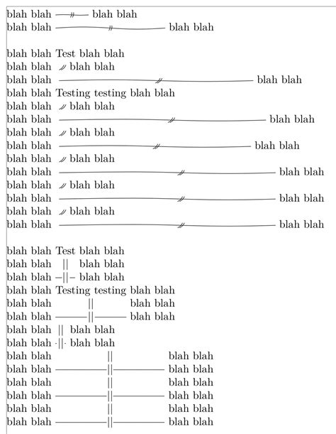 Typography Tikz Use Latex Length For Length Of Path Ditto Marks