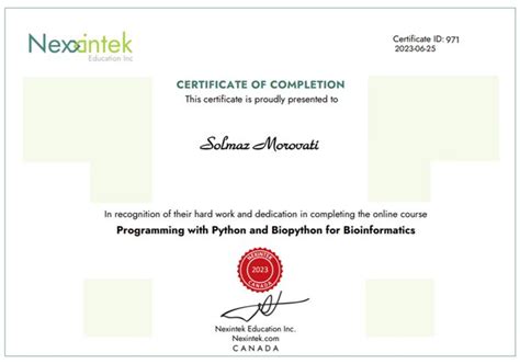 Solmaz Morovati On Linkedin Bioinformatics Python Biopython