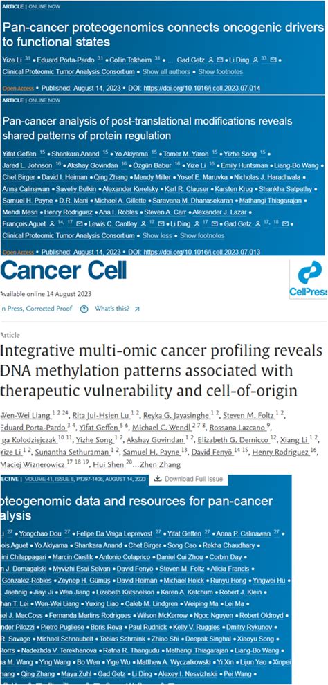 两篇cell和两篇cancer Cell揭示驱动多种癌症生长的关键蛋白及其调控方式 生物科技 健康一线资讯