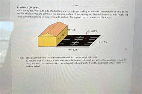 solved problem 2 44 points on a sunny day the south side