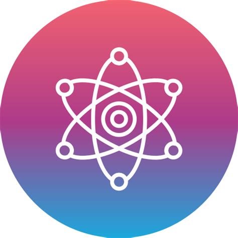 Atom Generic Gradient Fill Icon