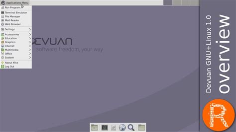 Devuan Gnulinux 10 Overview Software Freedom Your Way Youtube