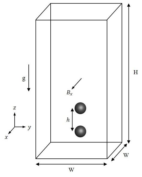 Shows Sketch Of The Computational Domain Download Scientific Diagram