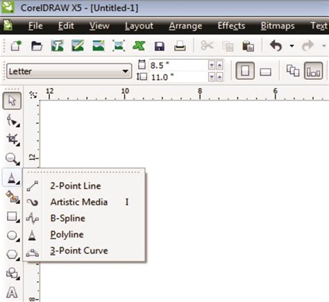 bezier tool coreldraw graphics suite x5 coreldraw graphics suite x5