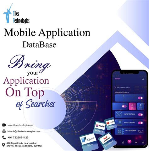 The Database Is The Foundation Of The Tiles Technologies