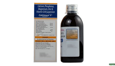 Buy Calcimax P Syrup 200 Ml Online At Best Prices Wellness Forever