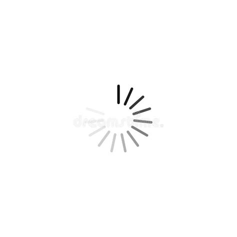 Loading Process Logo Set Icon Stock Vector Illustration Of Progress