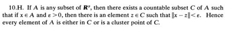 solved 10 h if a is any subset of r then there exists a