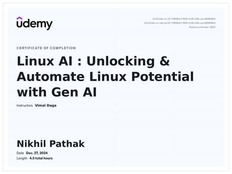 Nikhil Pathak On Linkedin Linux Genai Automation