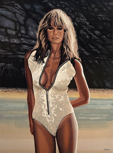 Farrah Fawcett Poster Red Bathing Suit Farrah Fawcett Poster Red Bathing Suit