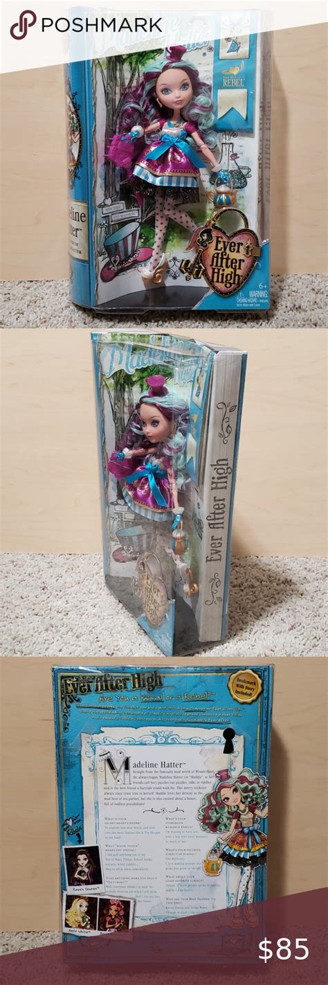 Nib Madeline Hatter Ever After High Doll Playset Artofit