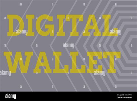 Writing Displaying Text Digital Wallet Concept Meaning A Financial Account That Allows Creating
