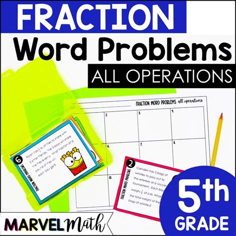 Multiplying Fractions Word Problems