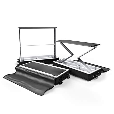 Backlit Counter LED Lightbox Folding Pop Up Lightbox Counter PIZAZZ UK