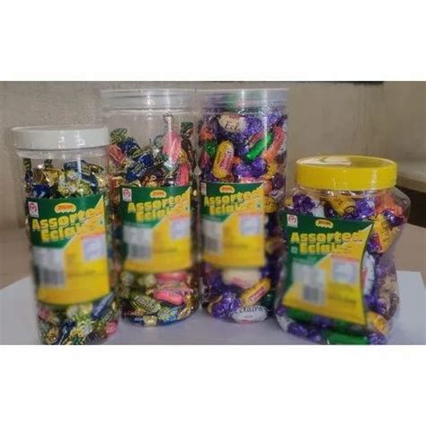 Assorted Eclairs Candy Packaging Type Plastic Jar Packaging Size 1