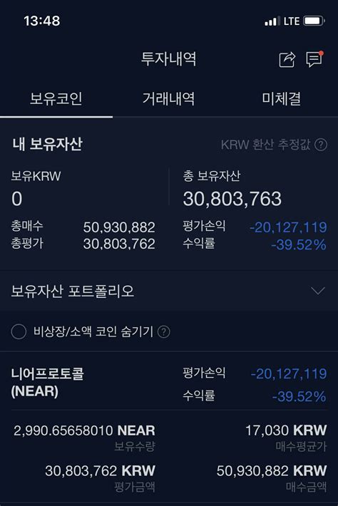 블라인드 암호화폐 니어프로토콜