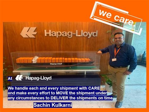 sachin kulkarni on linkedin customerfirst hapaglloyd