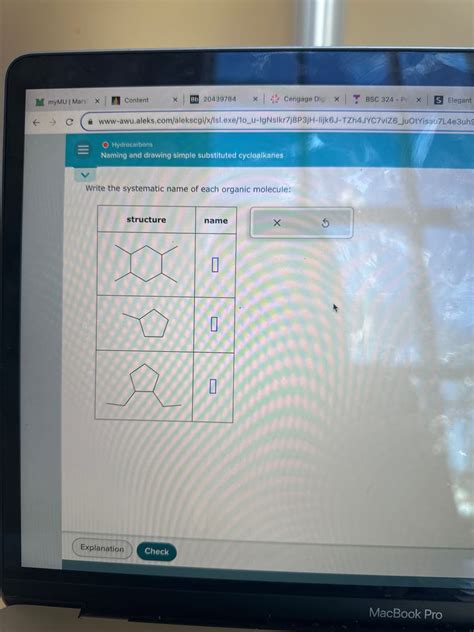 Answered Write The Systematic Name Of Each… Bartleby