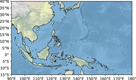 The Wrf Model Simulation Domain Download Scientific Diagram