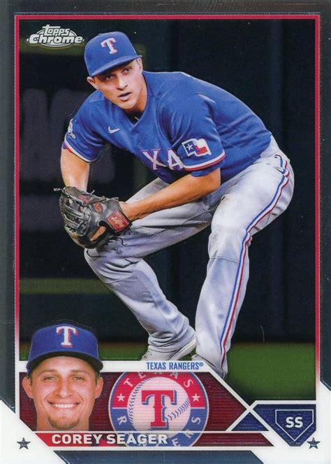 2023 Topps Chrome 45 Corey Seager Trading Card Database