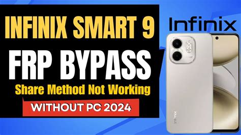 Infinix Smart Google Account Unlock FRP Bypass Without PC Android YouTube