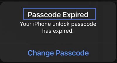 4 Ways Fix IPhone Passcode Expired Issue