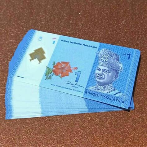 Jual Uang Ringgit Malaysia 1 Ringgit Myr 100 Asli Shopee Indonesia