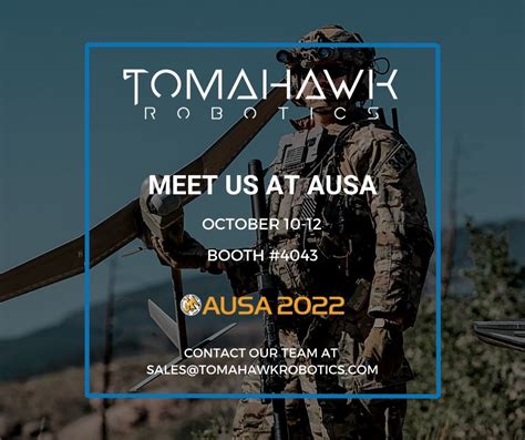 Tomahawk Robotics On Linkedin Ausa Robotics Technology