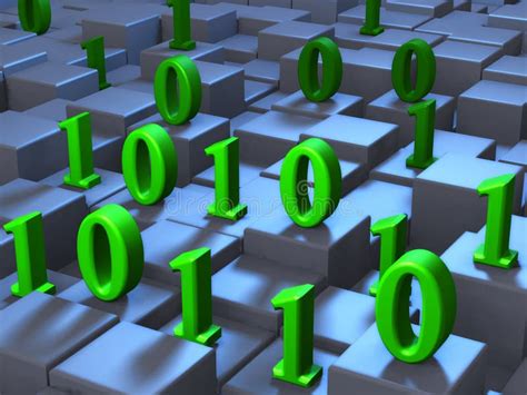 Binary Code Stock Photo Image Of Legal Aberration Enlarging 4676732